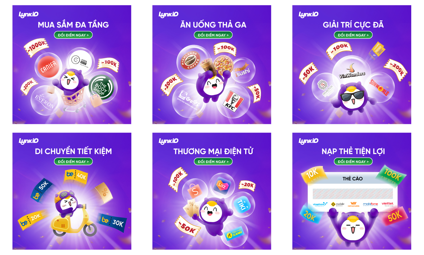 LynkiD - Ứng dụng tích điểm đổi trải nghiệm