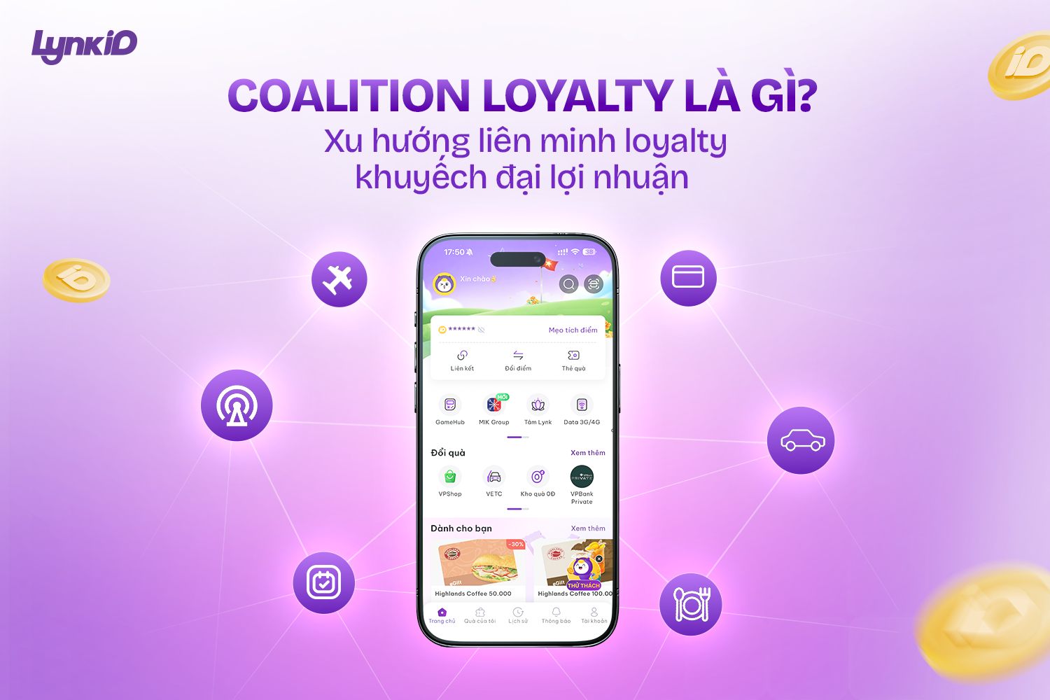 LynkiD - Ứng dụng tích điểm đổi trải nghiệm